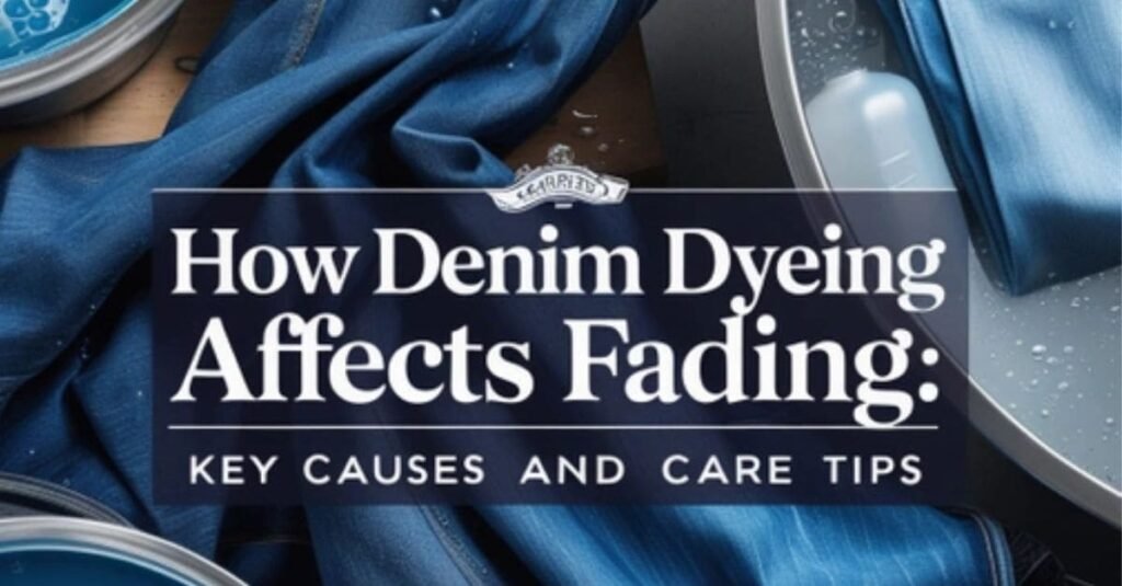 How Denim Dyeing Affects Fading: Key Causes and Care Tips - Katty Looks
